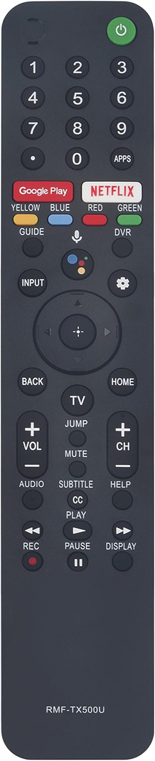 Amazon.com: Replaced Voice Remote fit for Sony OLED TV XBR-43X800H XBR ...
