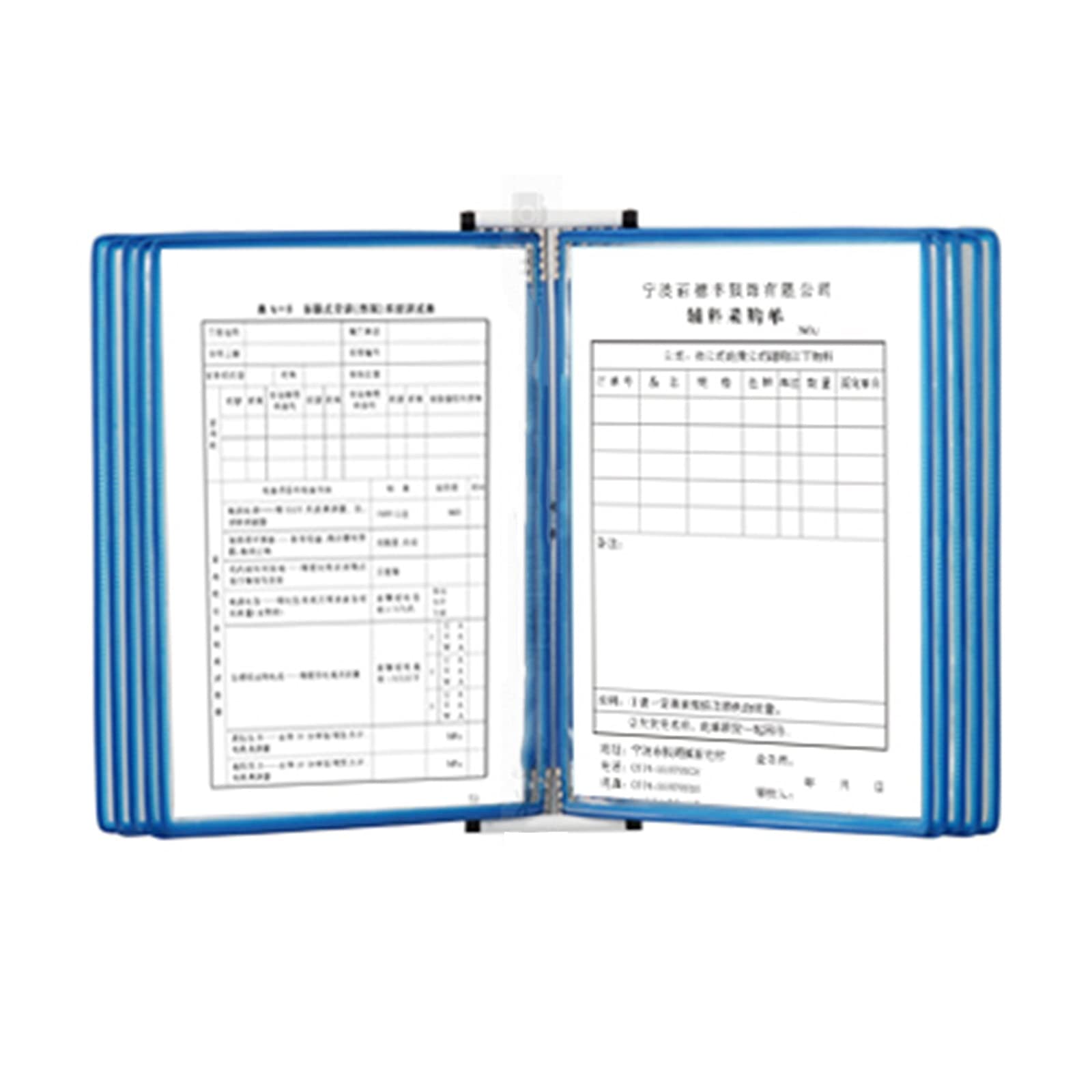 Amazon.com: Wall-Mounted A4 File Folders,Wall Office Reference ...