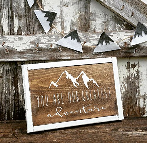 Amazon.com: Woodland Nursery Decor | You Are Our Greatest Adventure ...