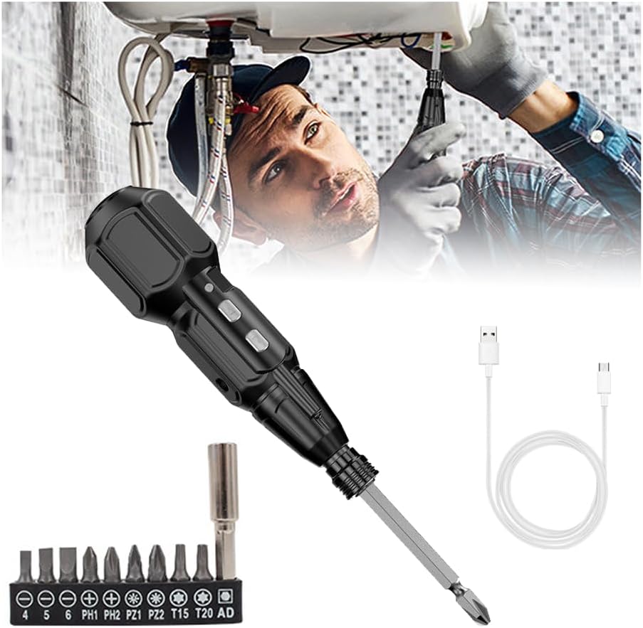 Amazon.com: Electric Screwdriver Cordless, Rechargeable Power ...
