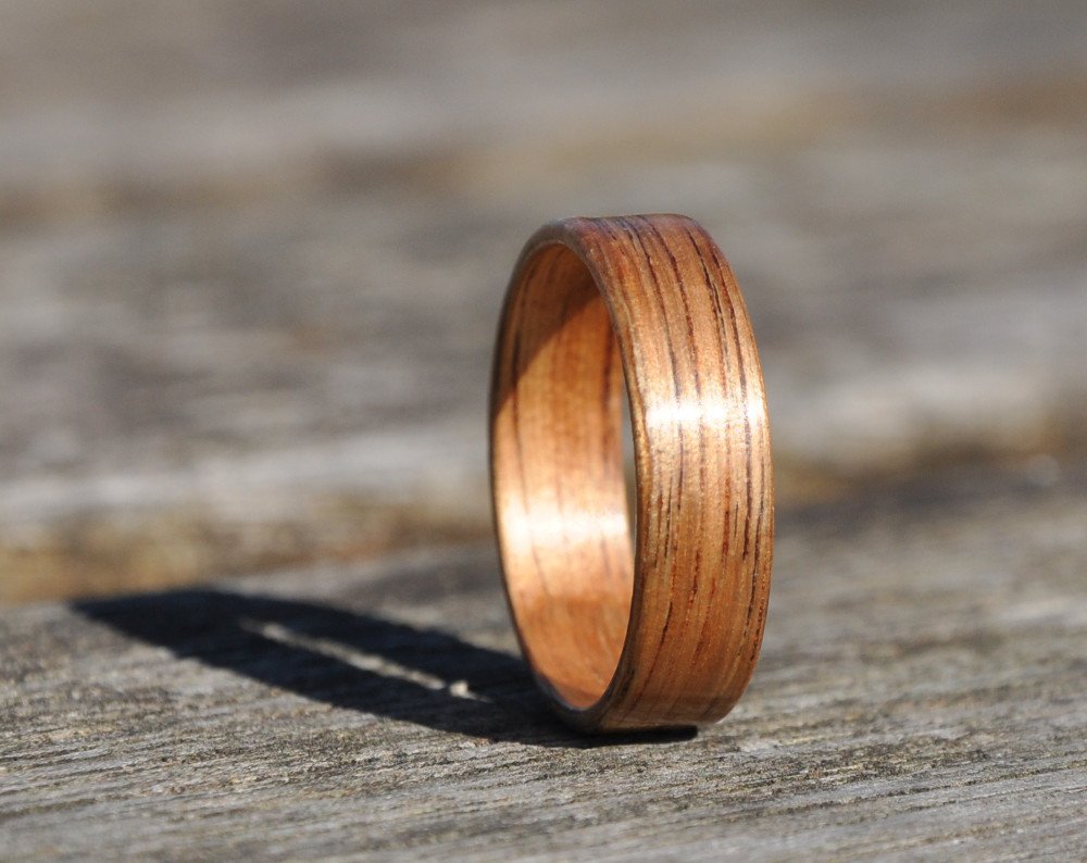 Amazon.com: Wooden ring made of Australian black wood. Suitable as a ...