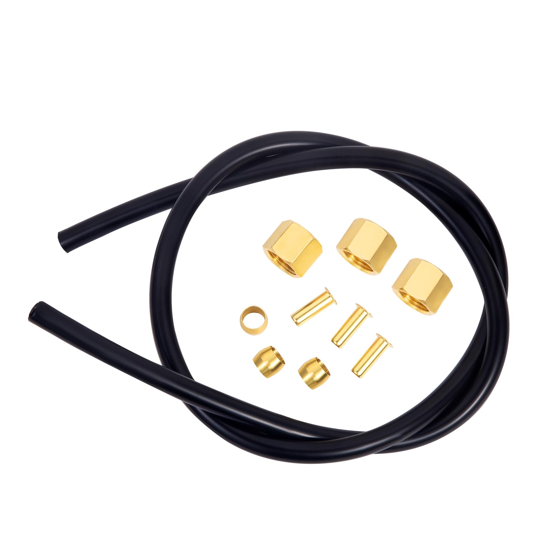 Snapklik.com : Breezliy 1/4inch Air Compressor Unloader Tube Kit