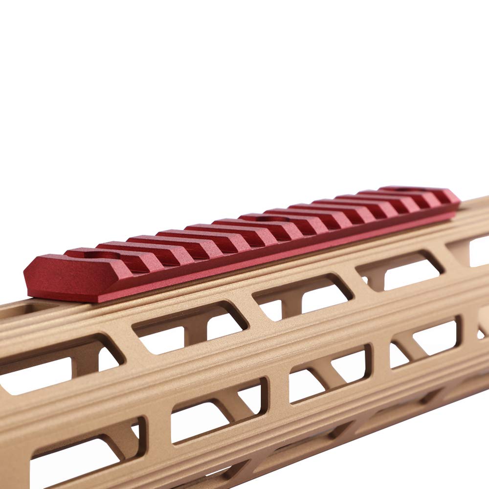 Buy TuFok Mlok Picatinny Rail Adapter - Low Profile Picatinny Rail ...