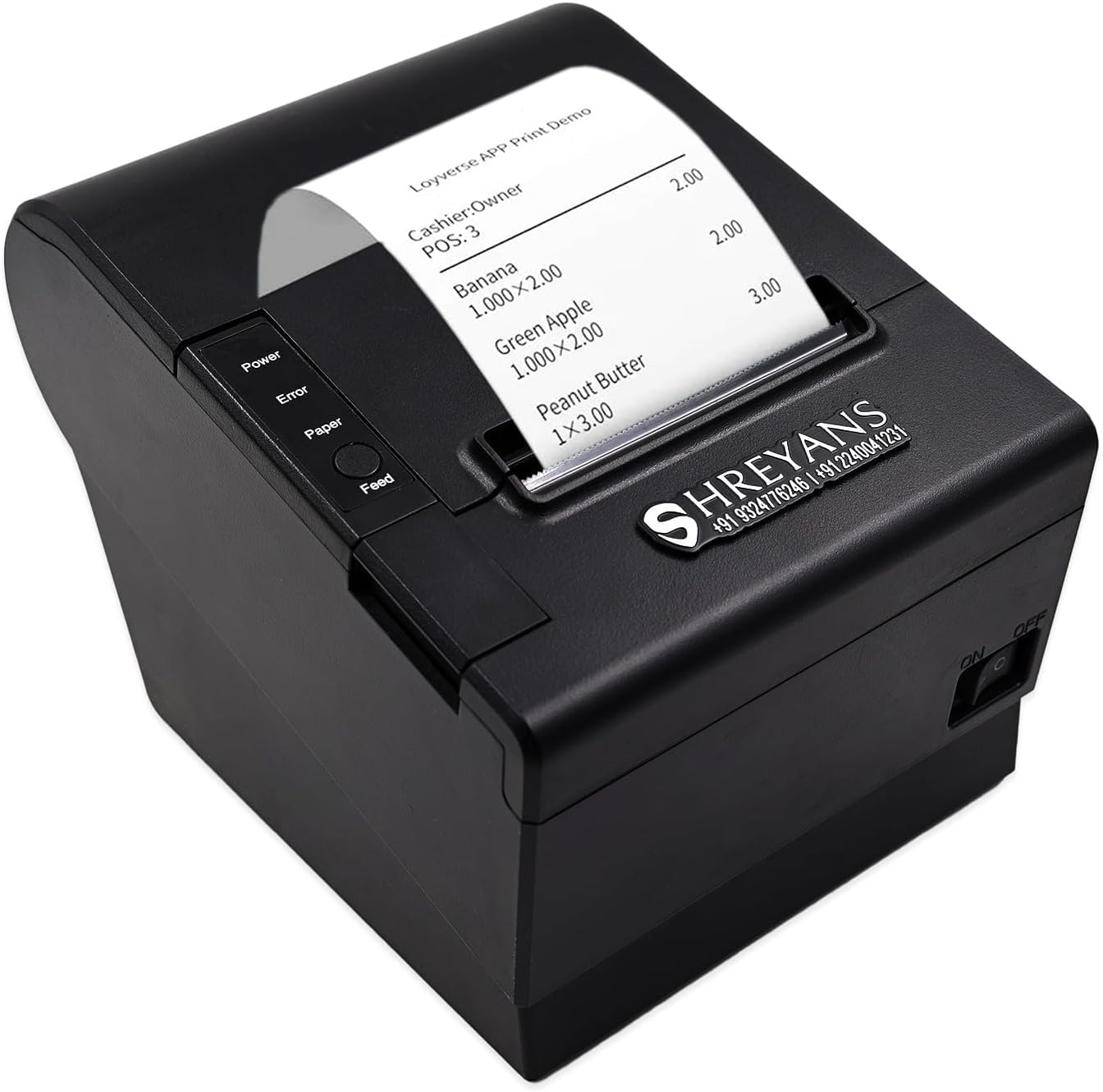 TVS ELECTRONICS RP 3230 3" Receipt Printer | 203 DPI High Resolution ...