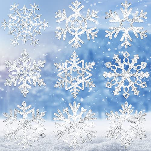 Snapklik.com : Snowflake Cutouts Decorations, Winter Christmas ...