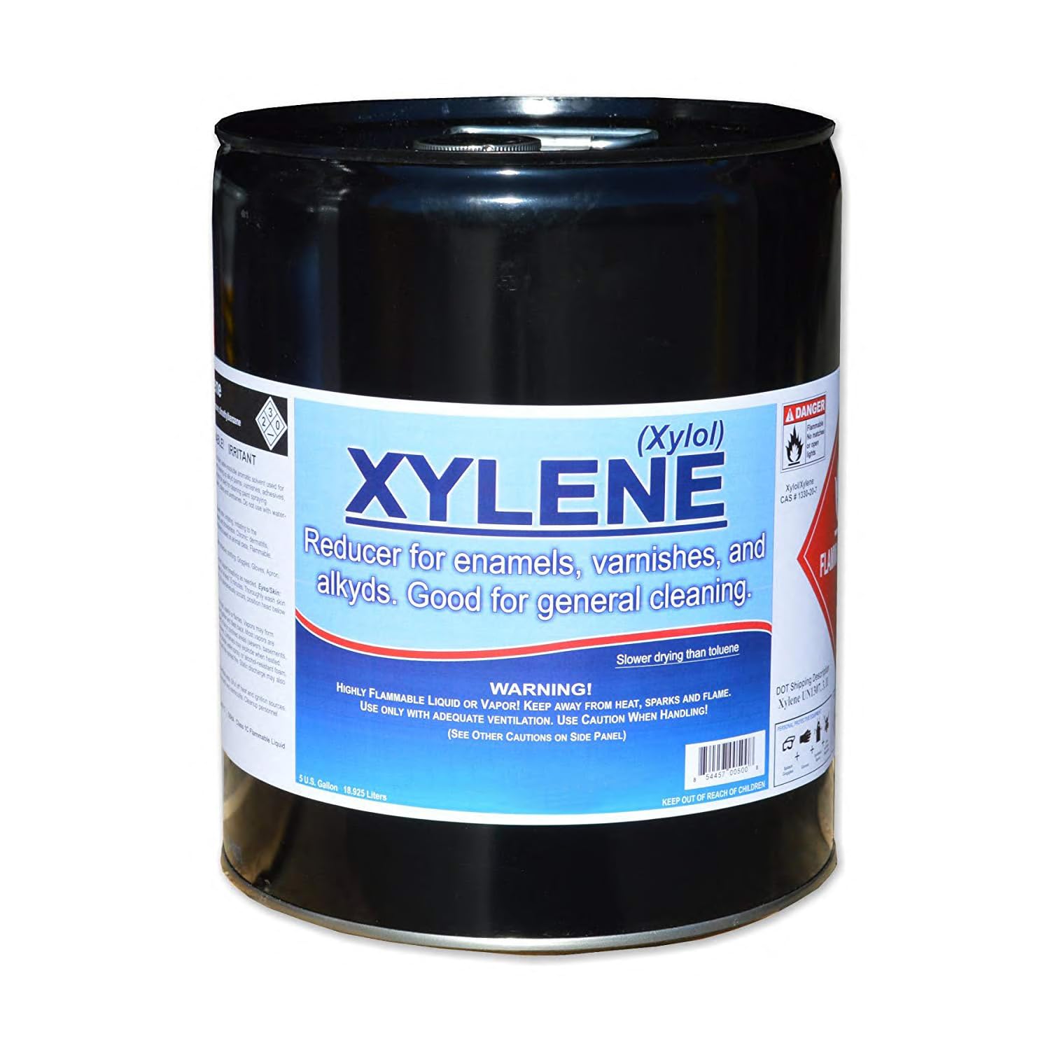 Quality Chemical Xylene - Thinner, Solvent, Cleaner - 5 Gallon Pail ...