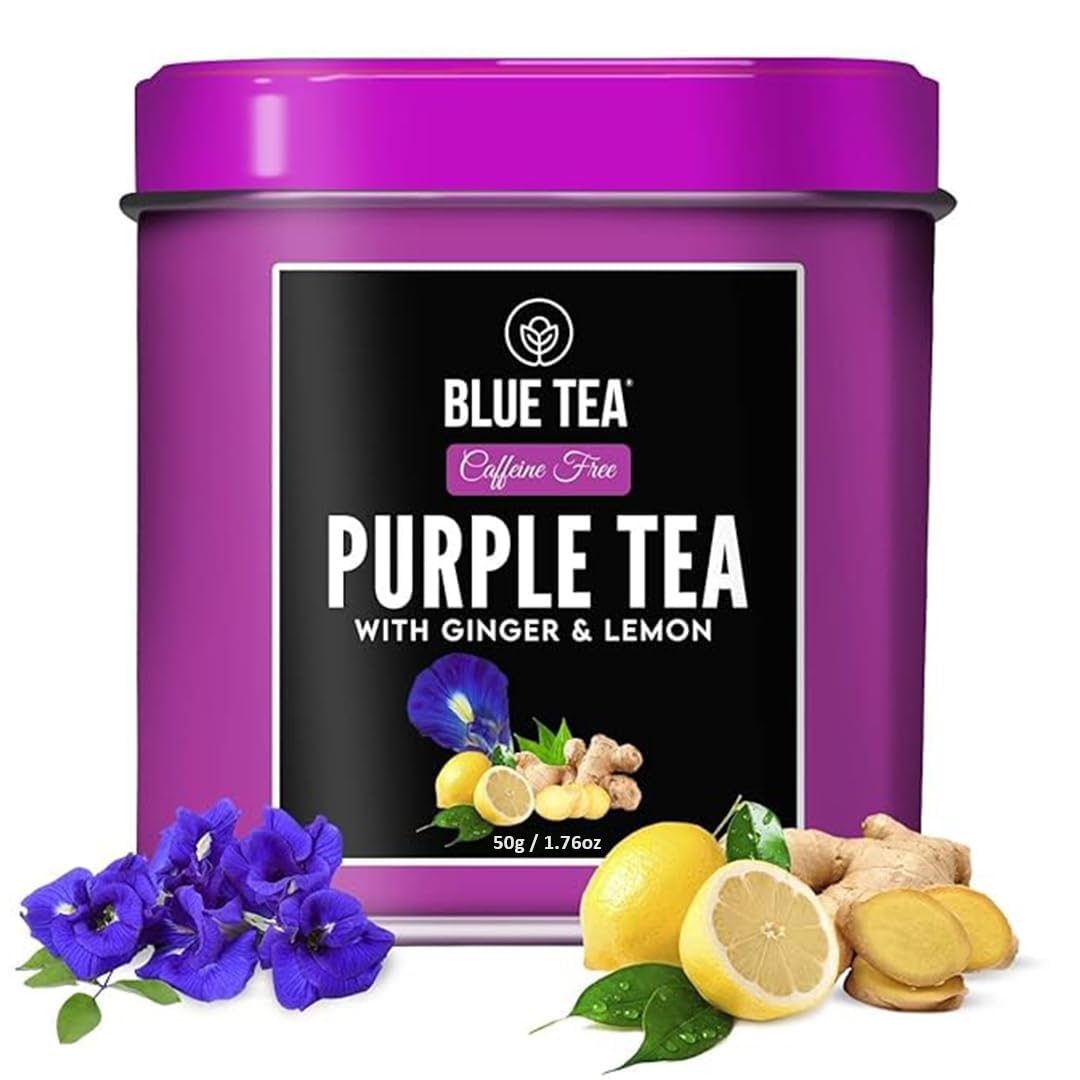 BLUE TEA - Purple Tea - Loose - 50 gm - 50 Cups | GIFTING DELIGHT ...