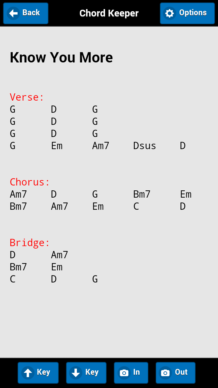 Chord Keeper - App on Amazon Appstore