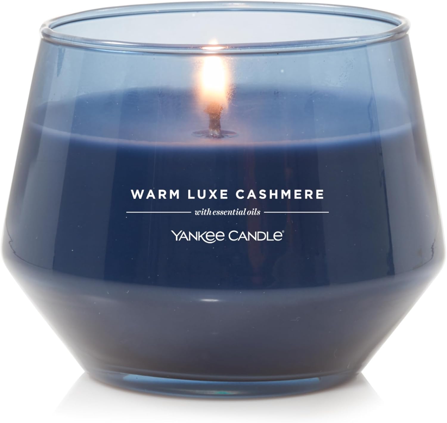 Amazon.com: Yankee Candle Studio Medium Candle, Warm Luxe Cashmere, 10 ...