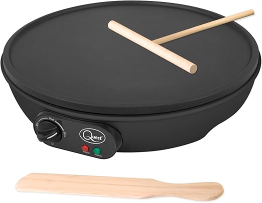 Quest Electric Pancake Maker & Crepe Maker | Extra Large Cooking ...