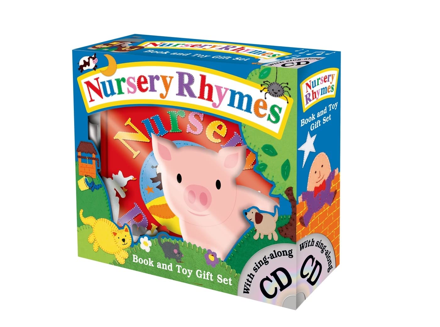 Amazon.com: Nursery Rhymes: Book and Toy Gift Set (Baby Boxsets ...