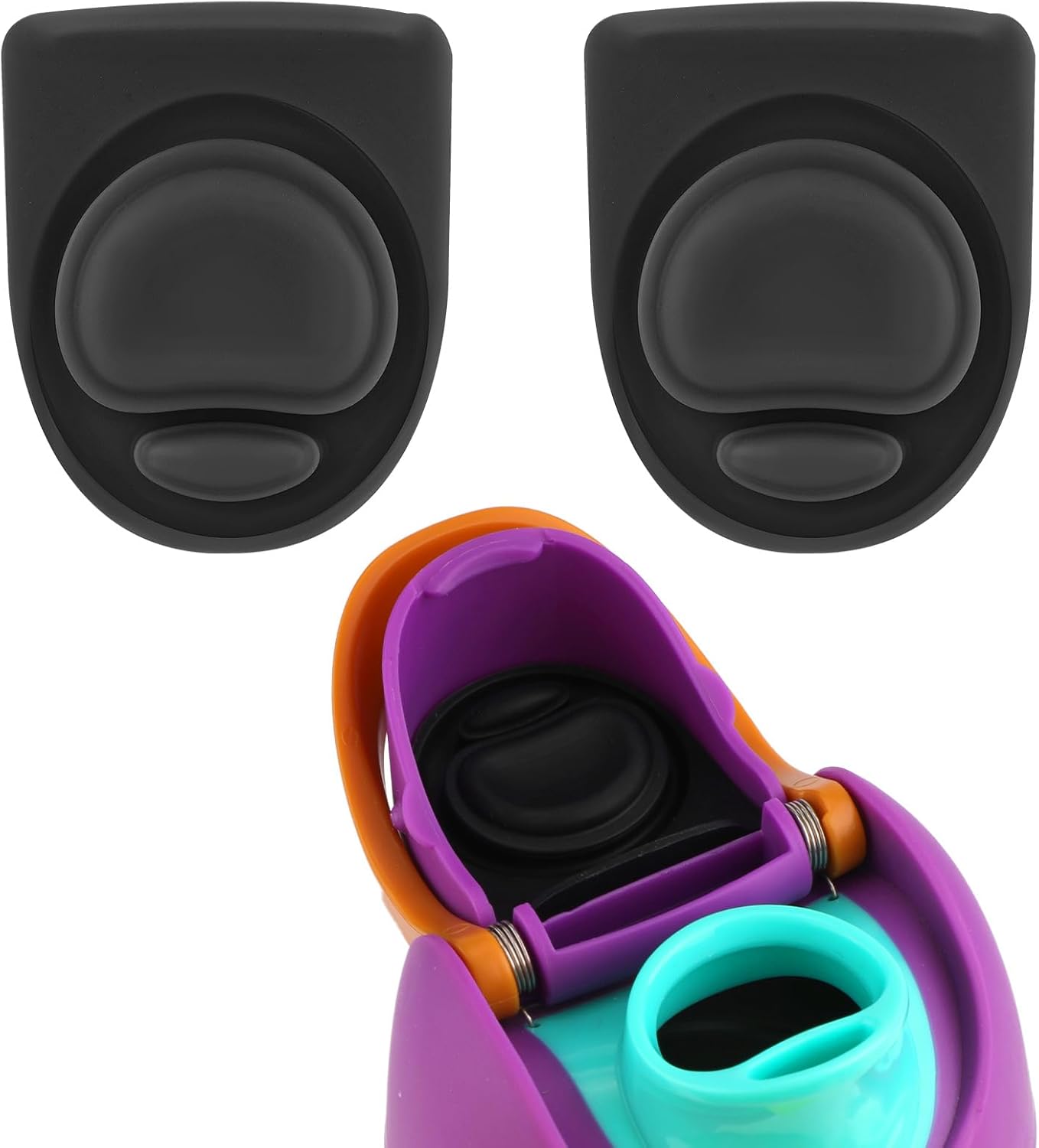 2pcs Water Bottle Top Lid Compatible with Owala FreeSip 24oz 32oz ...