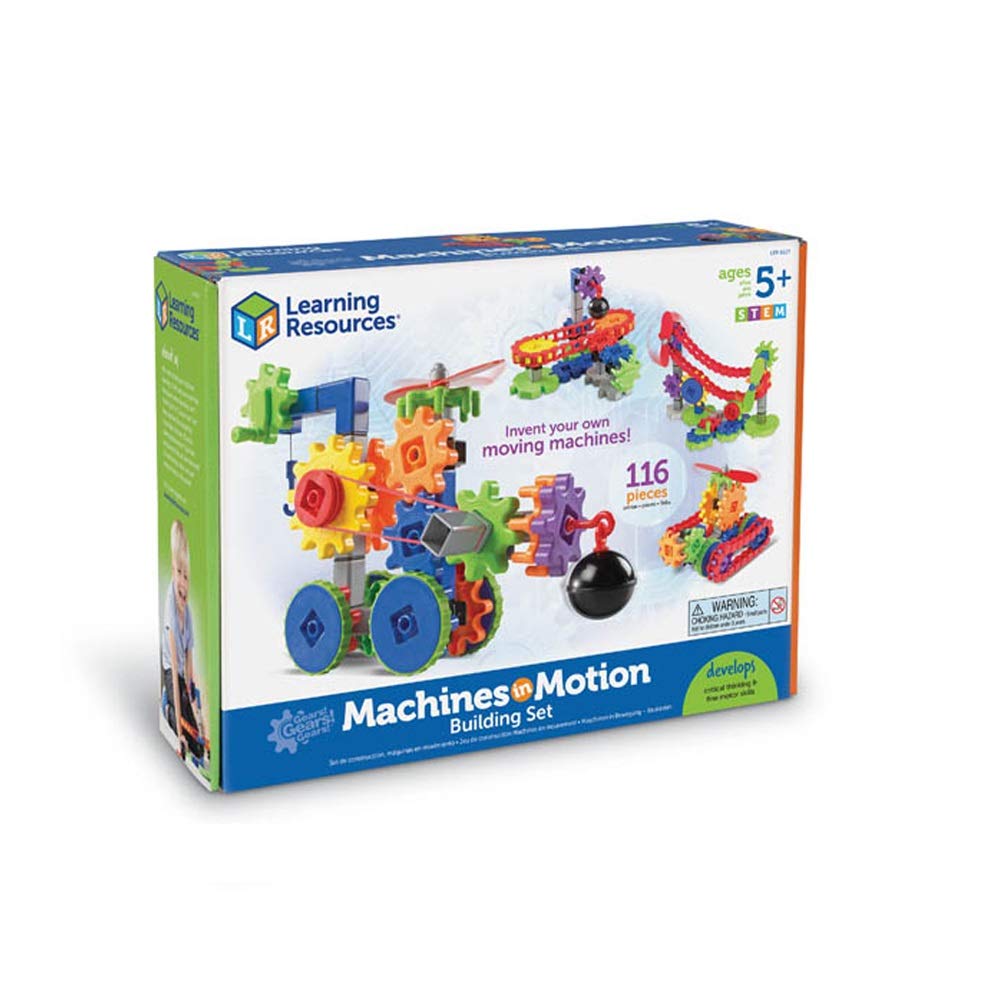 Educational Assembly Block Toy Machines in Motion Building Set : Amazon ...