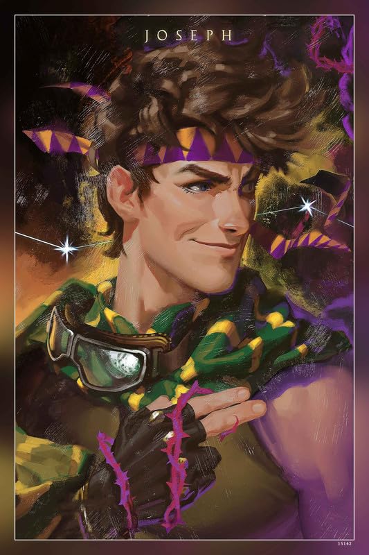 POSTERDADDY Jojos Bizarre Adventure Anime Series Poster Reprint Matte ...