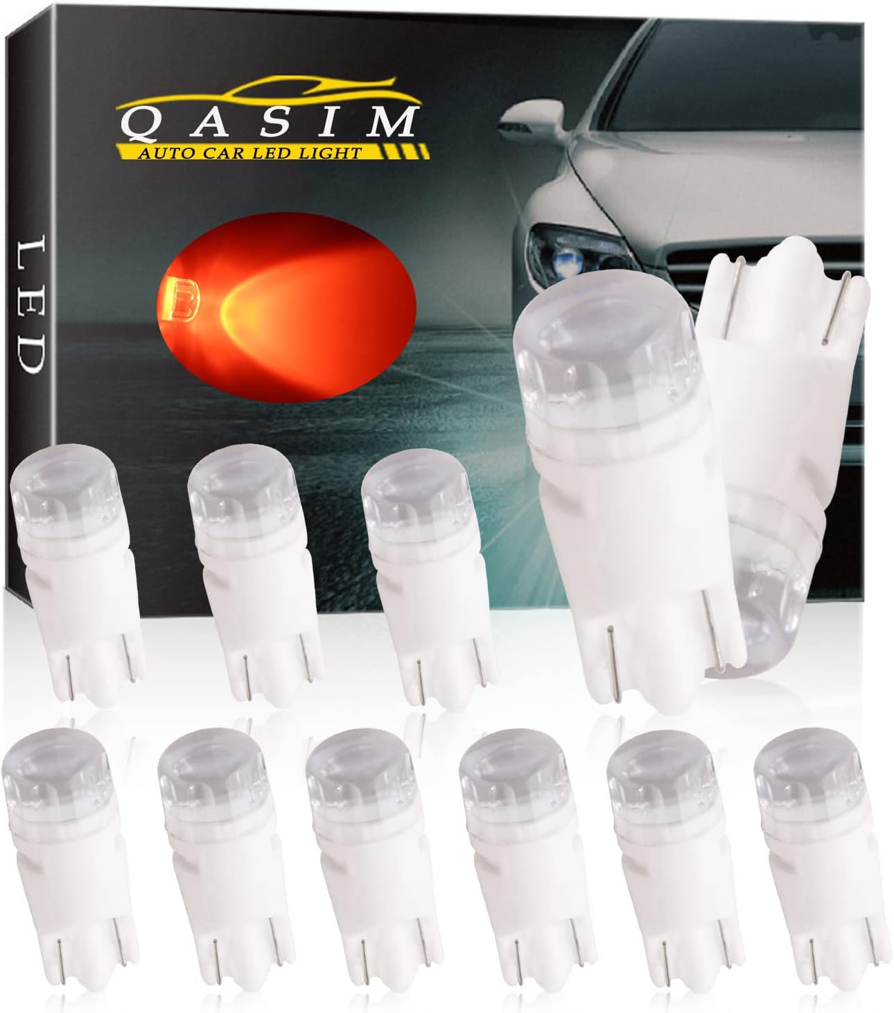 Amazon.com: DC 6V 6.3V 555 T10 194 168 W5W Ceramic Bayonet Led Bulb for ...