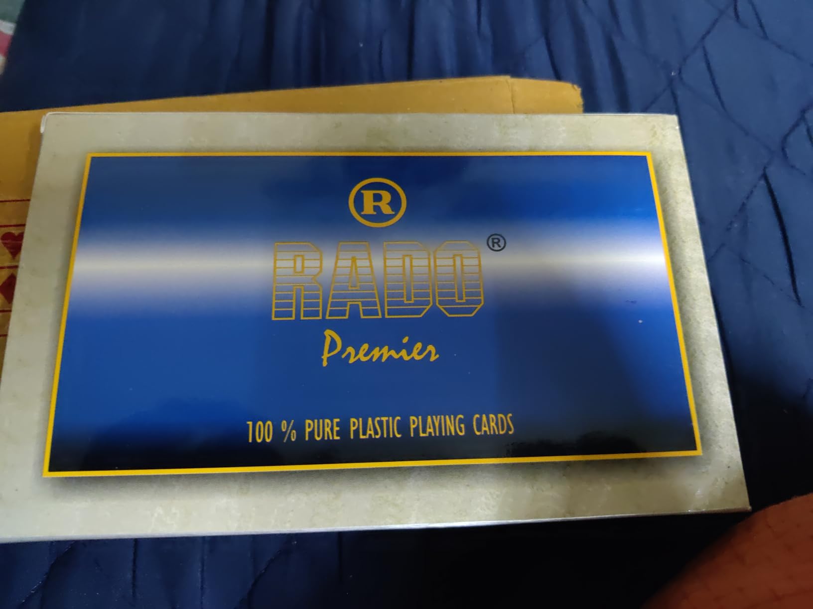 RADO Premier Plastic Playing Cards (Set of 6), Bridge Size, Multicolor ...