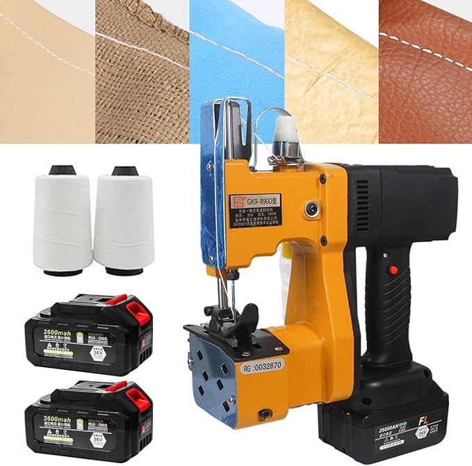 Cordless Electric Bag Closer Closing Machine, Handheld Bag Stitcher ...