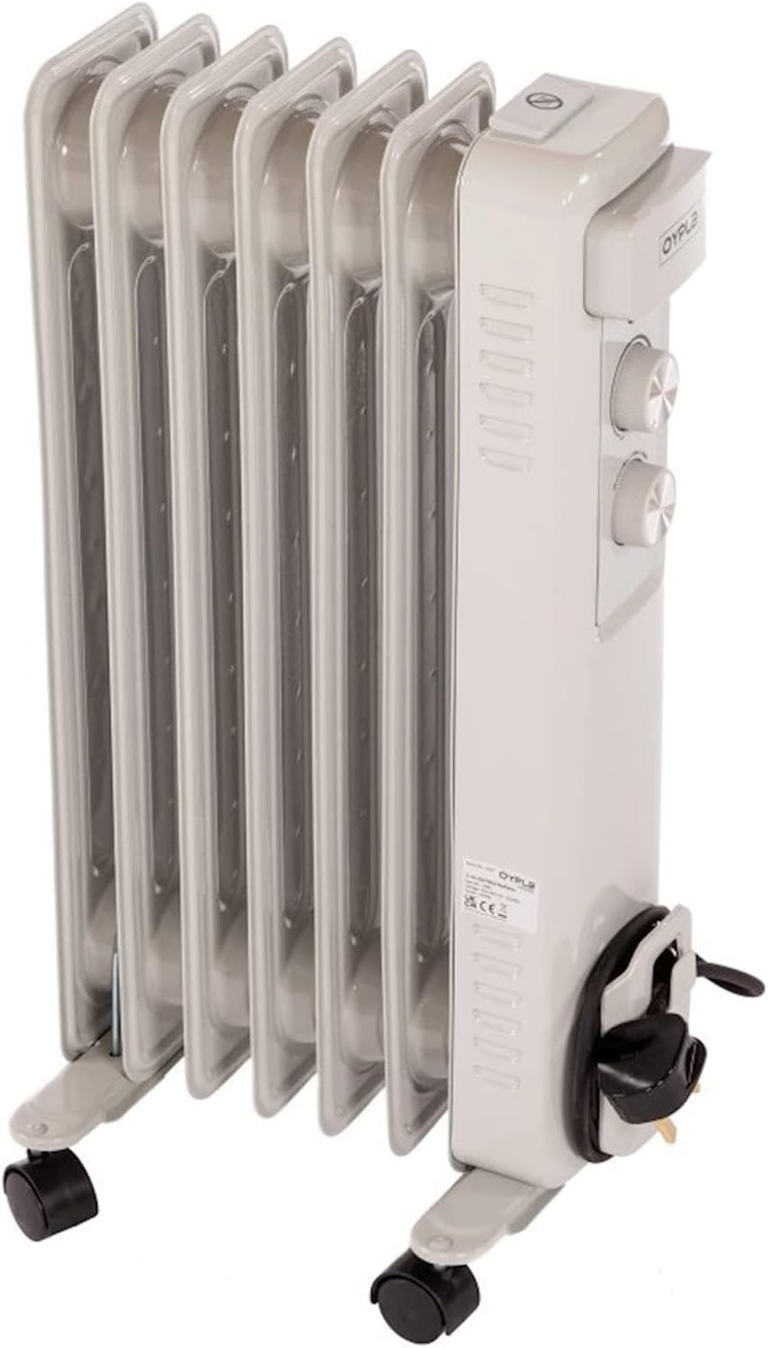 STATUS Oil Filled Radiator | 7 Fin Oil Heater | 1500W Electric Oil ...