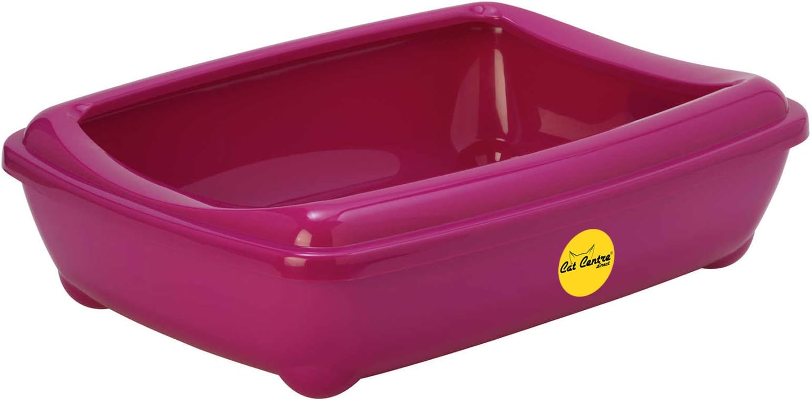 Cat Litter Tray Box, Litter Box, Plastic Cat Open Top Litter Tray with ...