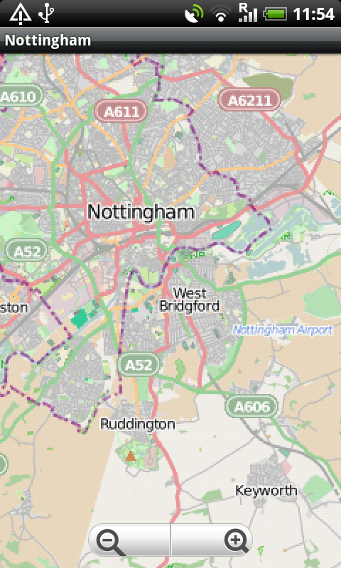 Nottingham Street Map:Amazon.co.uk:Appstore for Android