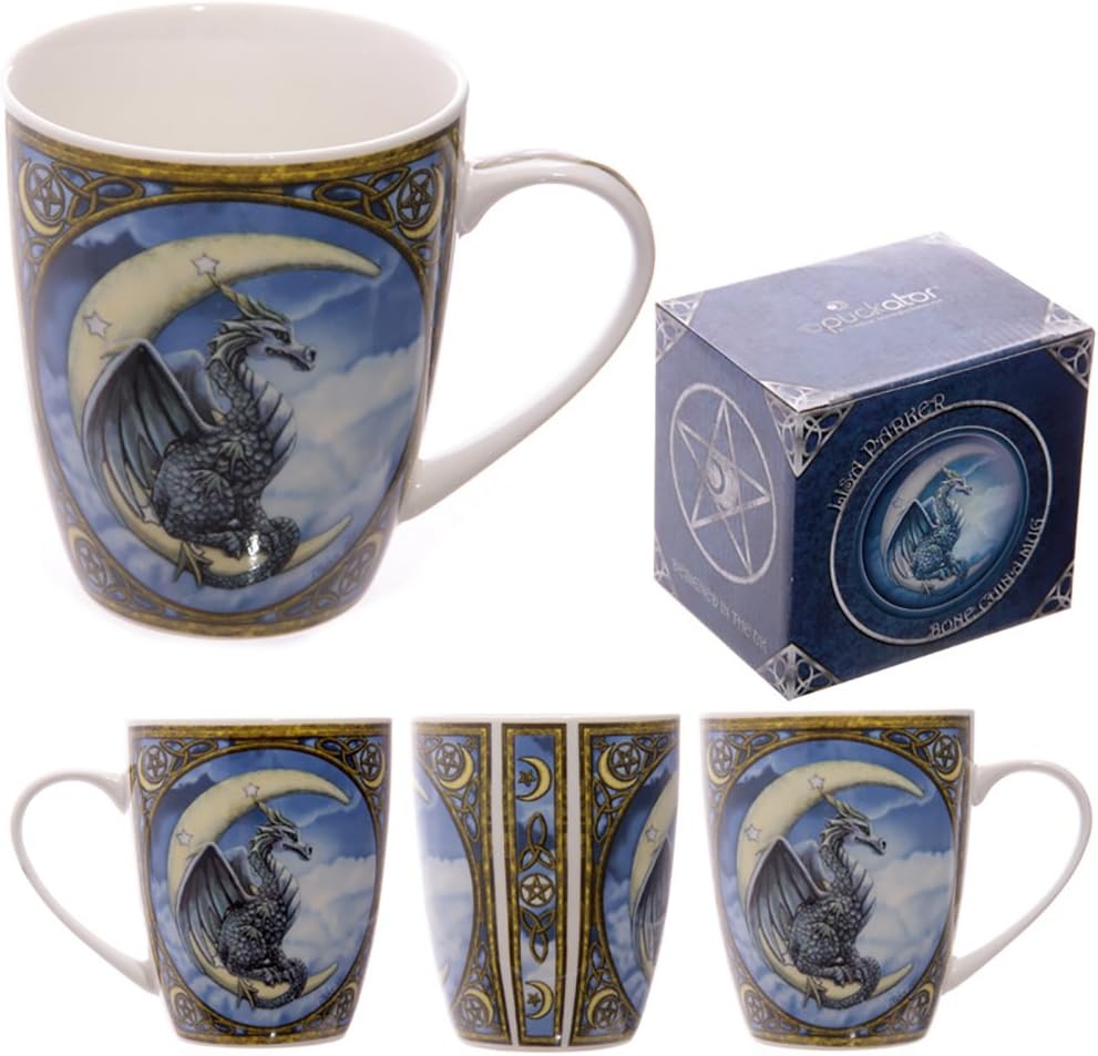 Amazon.com | The Unemployed Philosophers Guild Dragon Mug - Features 19 ...