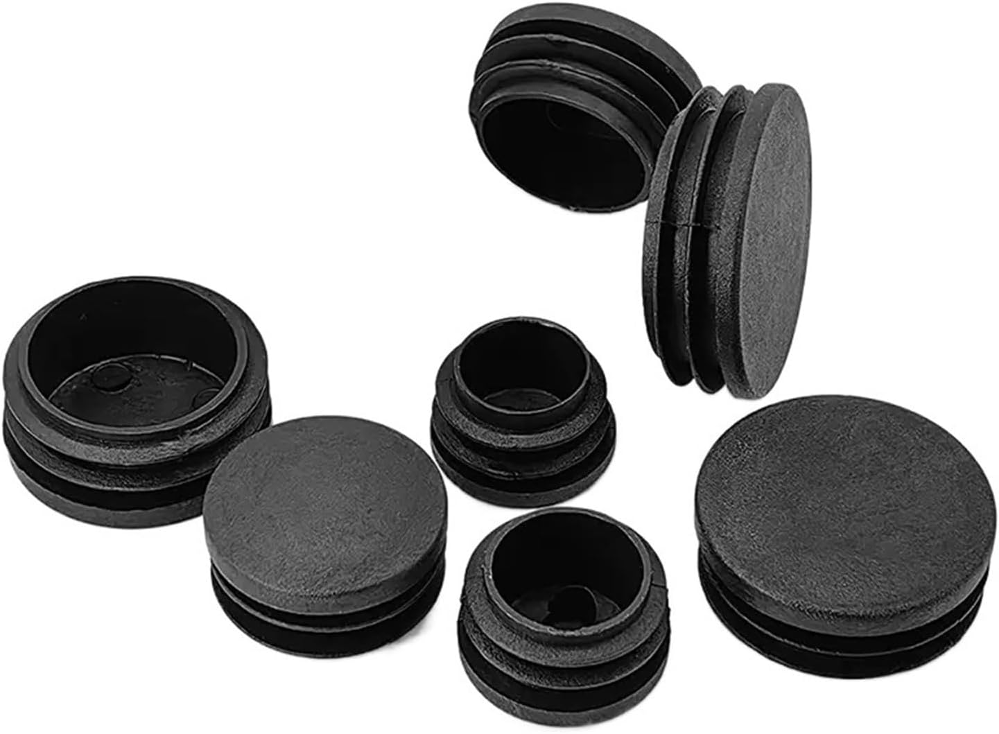 Amazon.com: 16pcs Plastic Round Inner Plug for Steel Pipe End Blanking ...