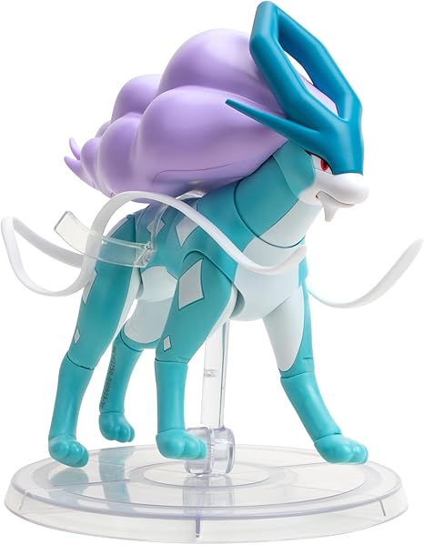 POKEMON Select Super-Articulated SUICUNE - 6-Inch Suicune Figure with ...