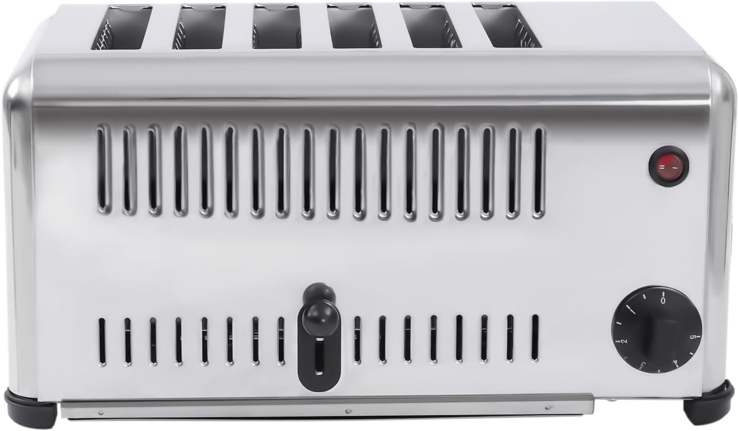 Amazon.com: CRYBY 1680W 6-Slice Toaster, Commercial Toaster Bread ...