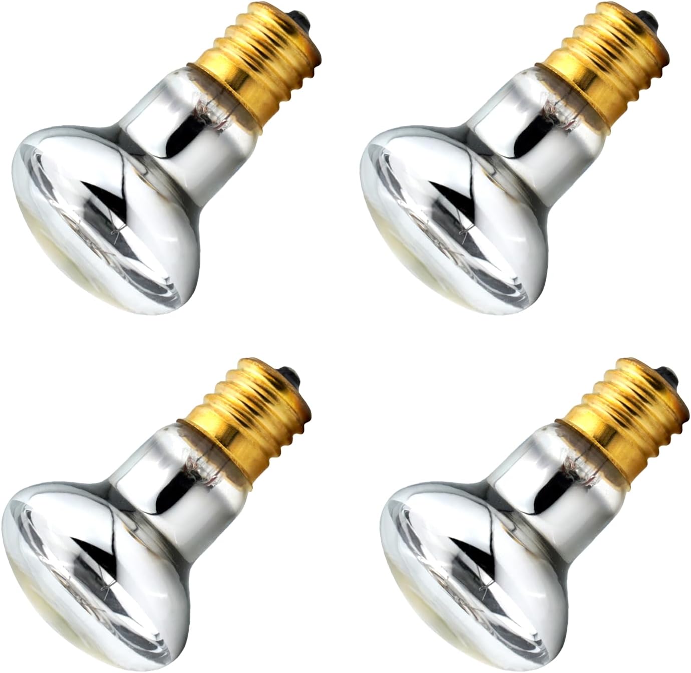 4 Pack Replacement Bulbs for Lava Lamps,Glitter Lamps,R39 E17 25 Watt ...