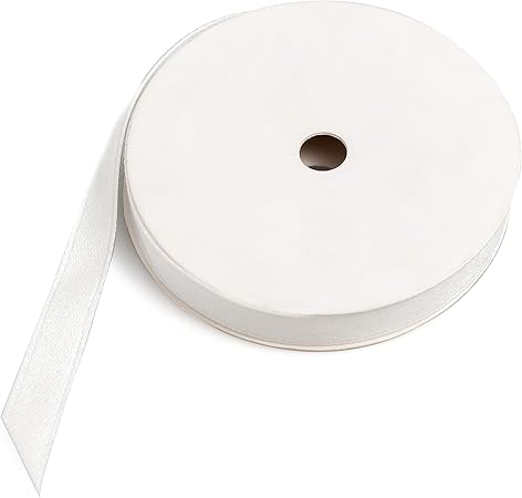Amazon.com: We R Memory Keepers Printmaker White Cotton Ribbon-10mm X 10yd