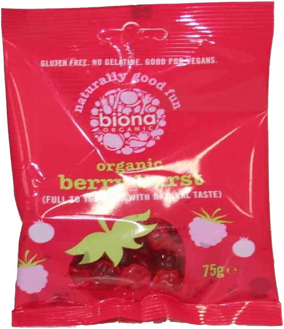 Biona | Berry Burst Sweets - Organic | 10 x 75G : Amazon.co.uk: Grocery