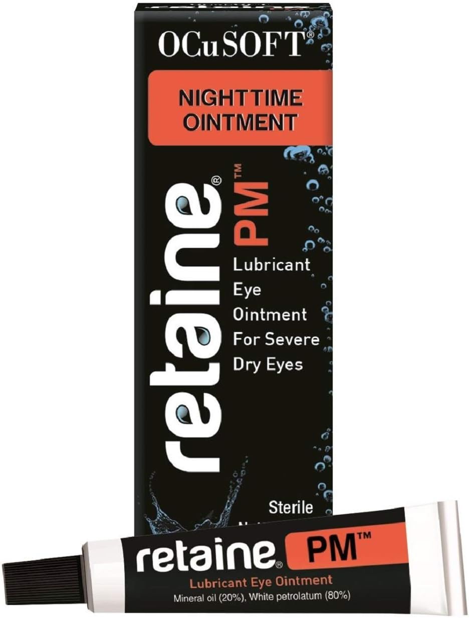 Amazon.com: Retaine PM Nighttime Lubricant Eye Ointment 5g (2 Pack ...