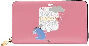 Amazon.co.jp: Aomowlulu Winnie the Pooh Eeyore Long Wallet, Coin Purse ...