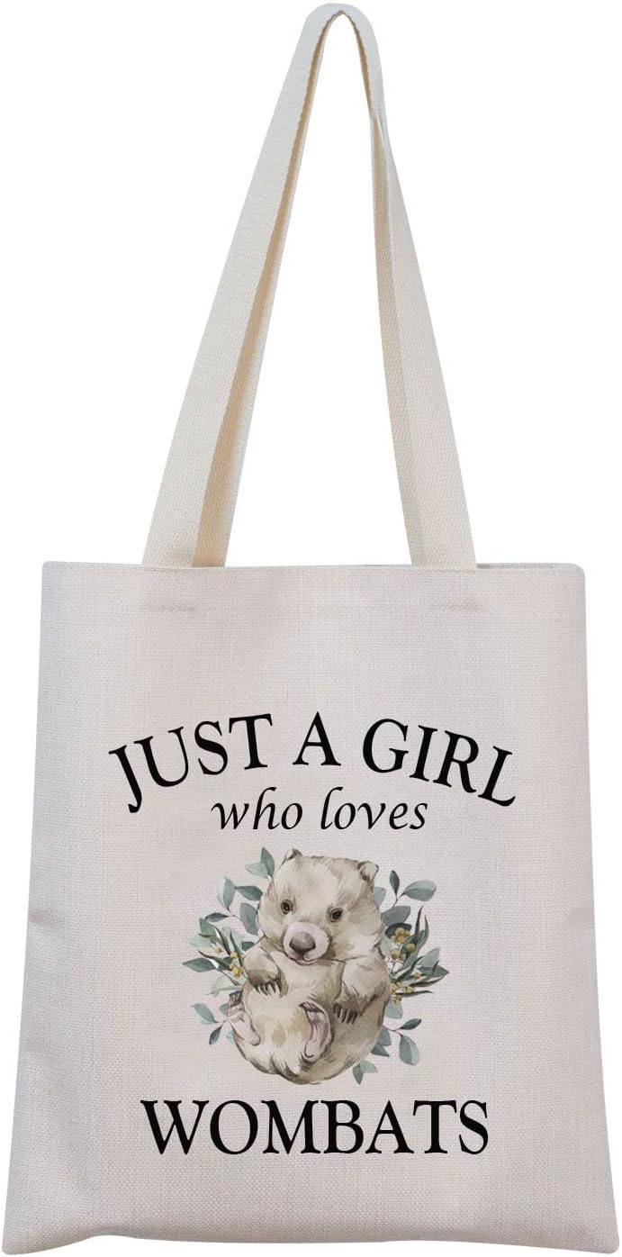 Amazon.com: MNIGIU Wombat Lover Gift Wombat Cosmetic Makeup Bag Just A ...