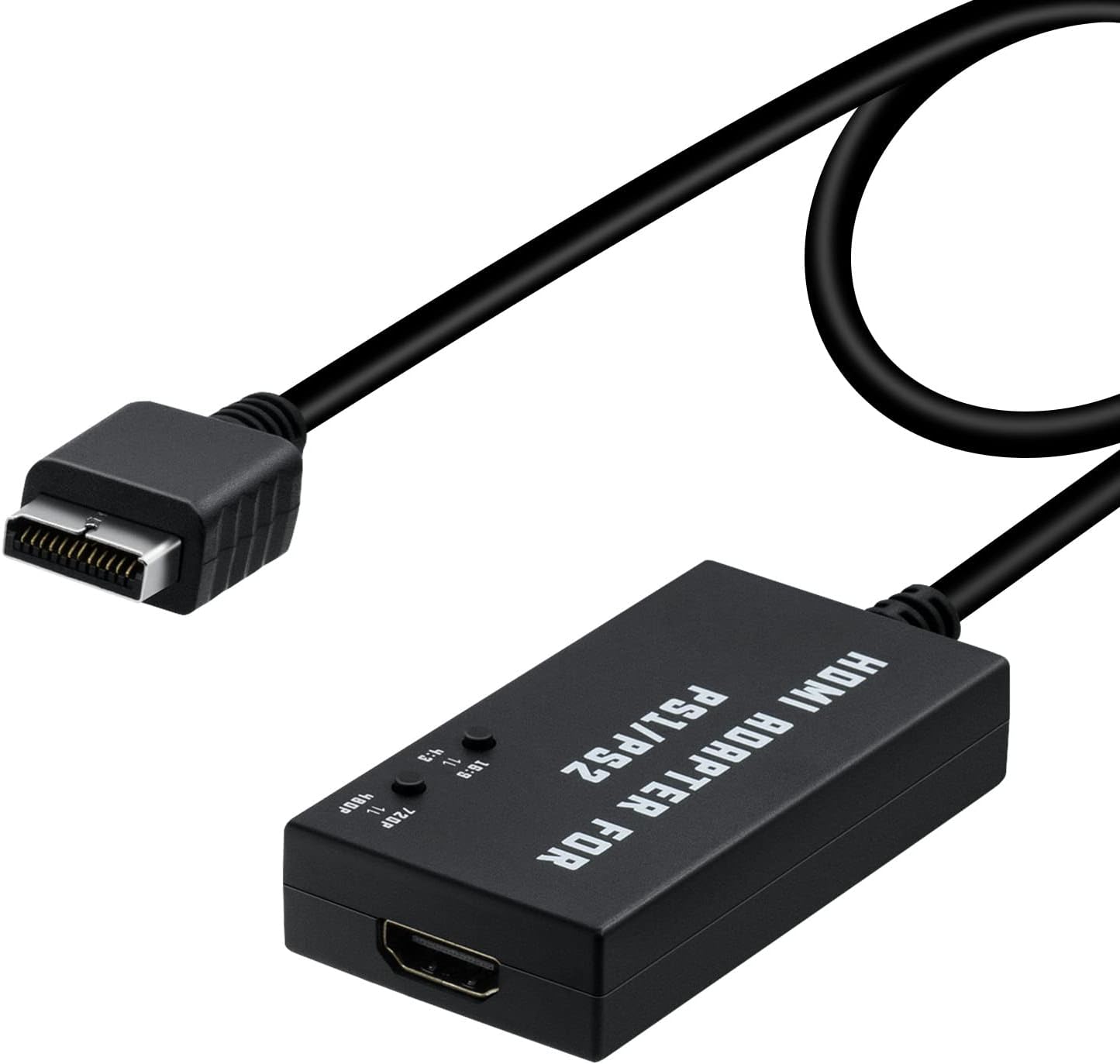 Mcbazel PS1/PS2 HDTV HDMI Adapter Unterstützung 4:3/16:9 ...
