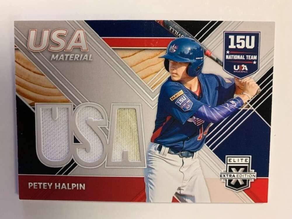 Amazon.com: 2020 Panini Elite Extra Edition USA Material Black #45 ...