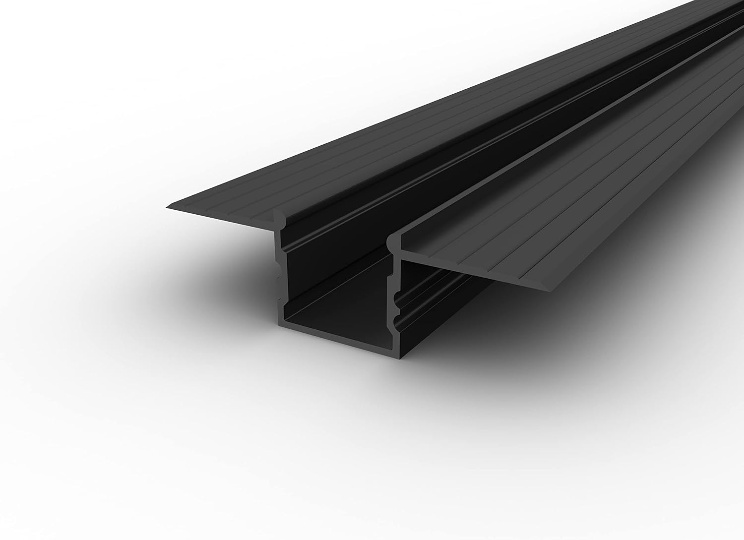 LumenTEC Set: gipsprofil, LED-profil, 100 cm profil LED, 45 x 12 mm för ...