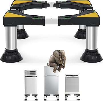 Amazon.com: WBD WEIBIDA Mini Fridge Stand Washer And Dryer Stand for 16 ...