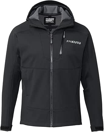 Amazon.com: KUIU Axis Hybrid Hooded Jacket – Waterproof Paneling, Wind ...