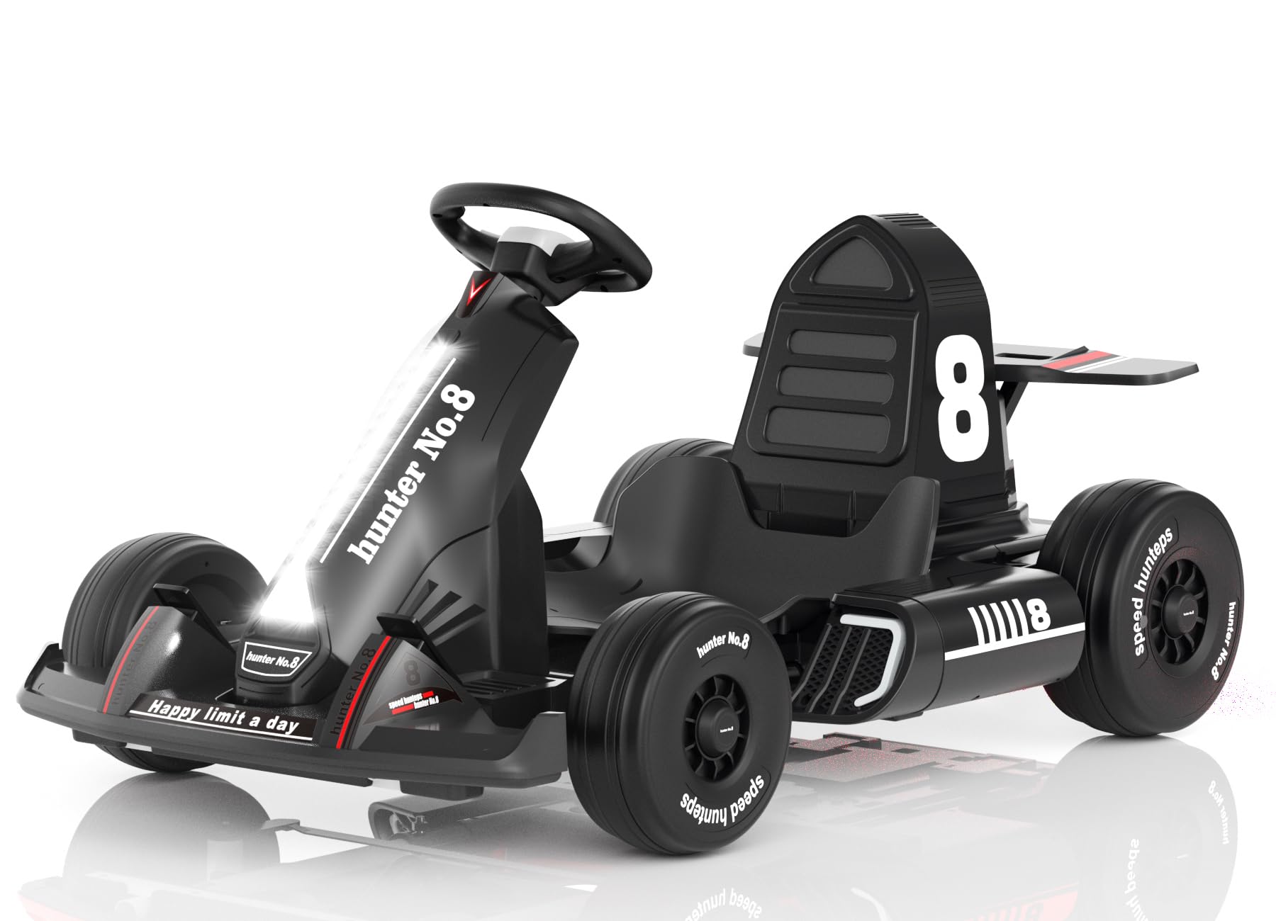 Amazon.com: XJD 24V 7Ah Battery Electric Go Kart with Adjustable Seat ...