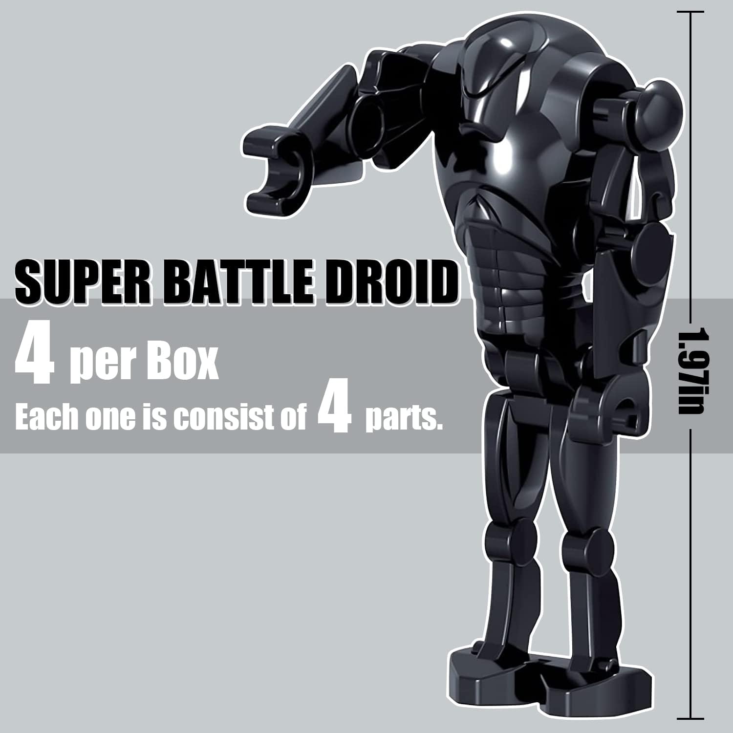 Buy Battle Droids 27 Pack Building Sets, Space Wars Clone Army ...