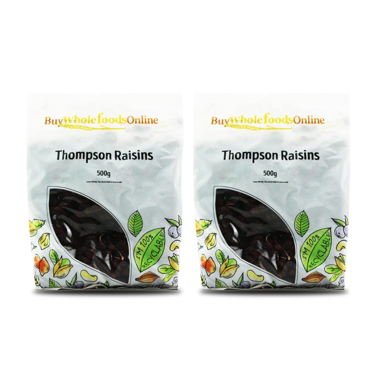 Raisins Thompson 1kg (BWFO) : Amazon.co.uk: Grocery