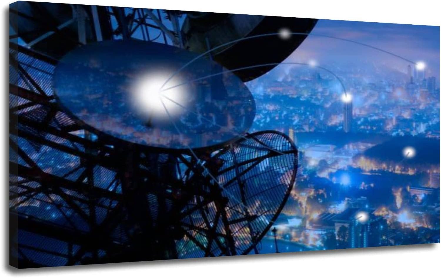 Amazon.com: Framed Canvas Wall Art for Living Room Bedroom Office ...