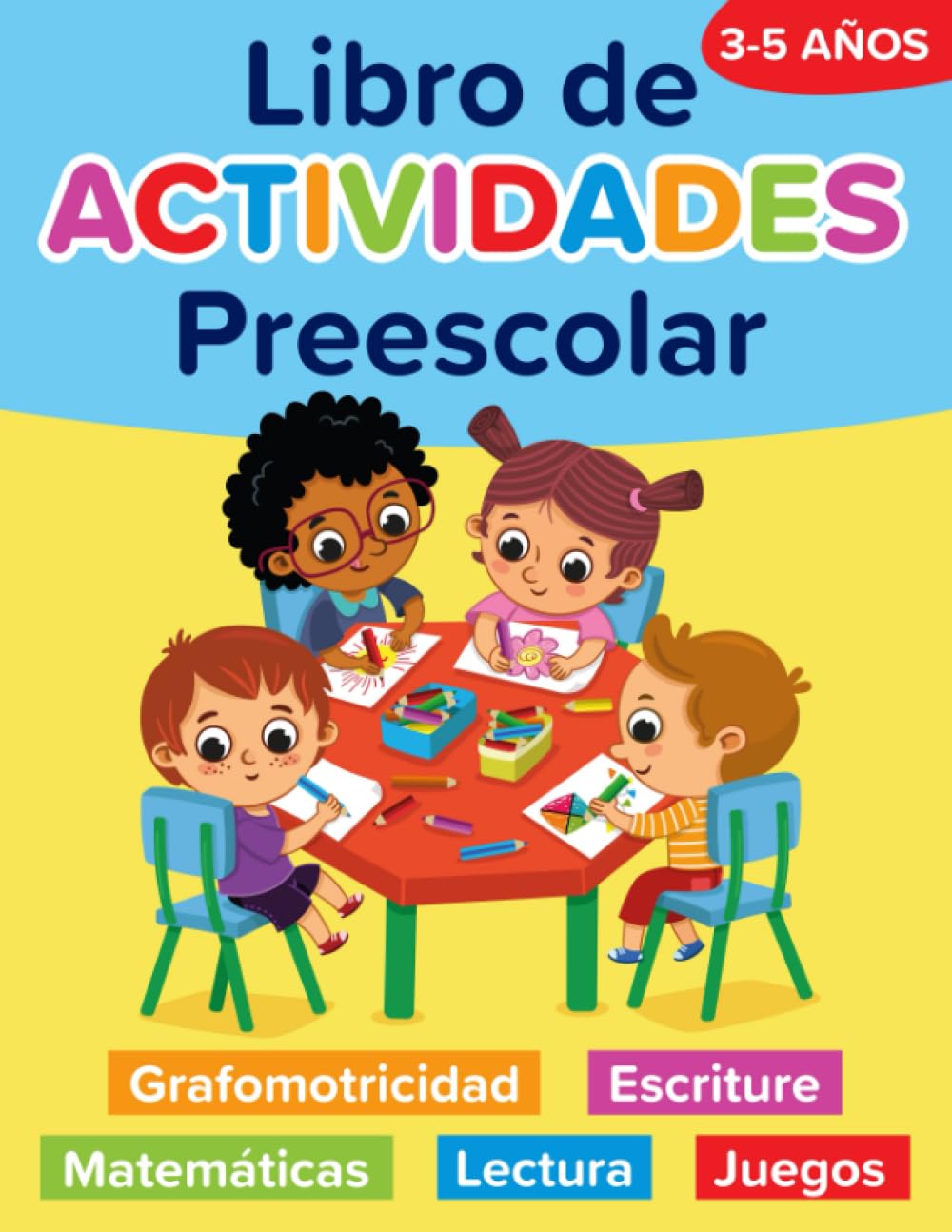 Libro de Actividades Preescolar: Juegos y Ejercicios Educativos para ...