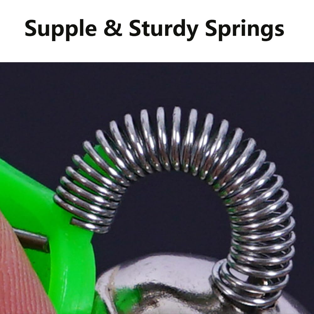 Fishing Bell 100 Pcs Fishing Rod Bite Alarm Bells - Easy Clip-On Alerts ...