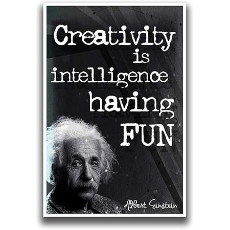 Amazon.com: Culturenik Albert Einstein Imagination Inspirational ...