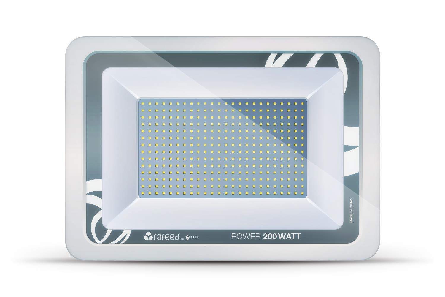 Rafeed 200W LED Flood Light Outdoor, 17077lm, IP65 Waterproof Plug in ...