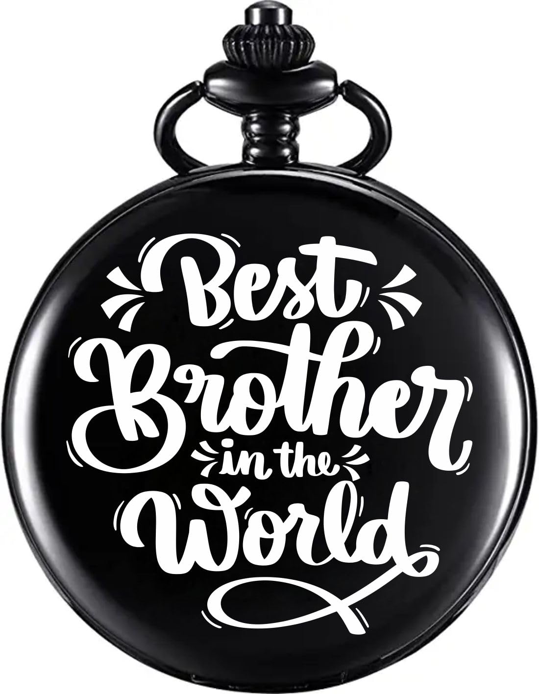 GT Gala Time Classic Black Gandhi Style Pocket Watch Best Brother in ...