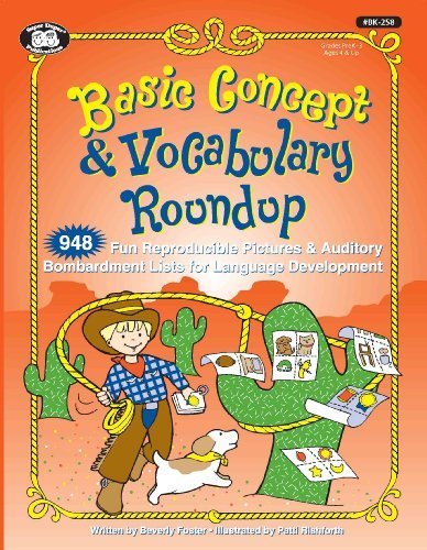 Basic Concept & Vocabulary Roundup: 948 Fun Reproducible & Auditory ...