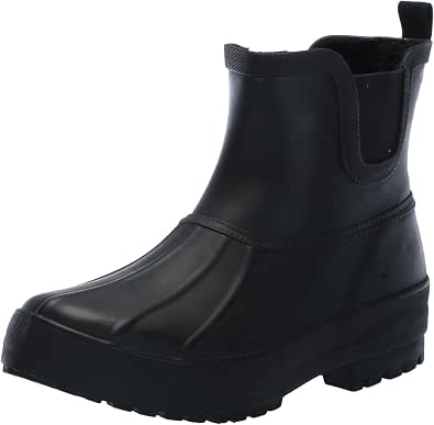 Amazon.com | Chooka Women's Waterproof Duck Chelsea Lined Rain Boot ...